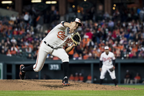 Baltimore Orioles Starting Pitcher Ubaldo Jimenez Editorial Stock Photo ...