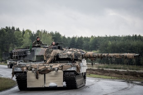 German Soldiers German Army Leopard 2a6 Editorial Stock Photo - Stock ...