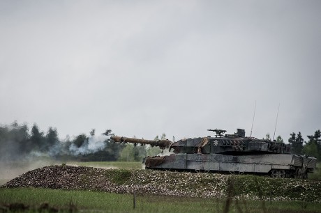 German Army Leopard 2a6 Tank Participates Editorial Stock Photo - Stock ...