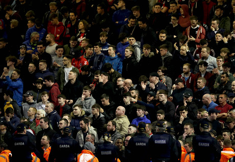 Bohemians Vs Shamrock Rovers Bohs Fans Editorial Stock Photo - Stock ...