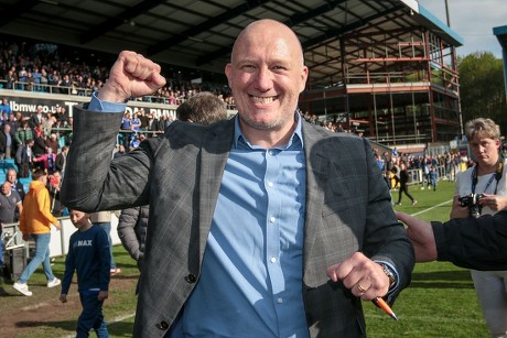 Billy Heath Manager Halifax Celebrates By Editorial Stock Photo - Stock ...