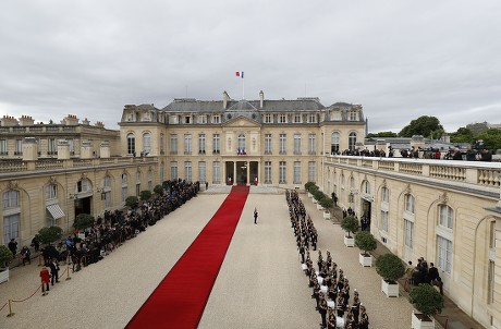 Emmanuel Macron Inauguration, Paris, France - 14 May 2017 Stock ...