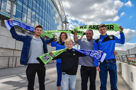 Forest Green Rovers Fans Outside Wembley Editorial Stock Photo - Stock ...
