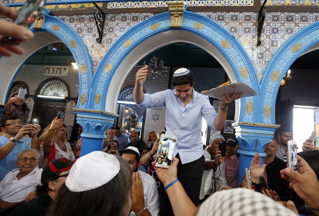 Jewish Pilgrims Take Part Procession Menara Editorial Stock Photo ...