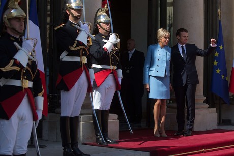 Emmanuel Macron Presidential Inauguration, Paris, France - 14 May 2017 ...