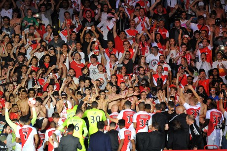 Monaco Celebrate Front Fans Editorial Stock Photo - Stock Image ...