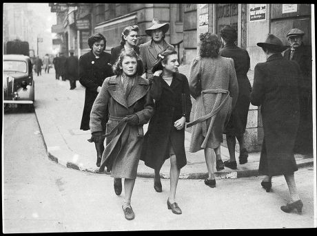 March 1942 Picture During Gas Alert Editorial Stock Photo - Stock Image ...