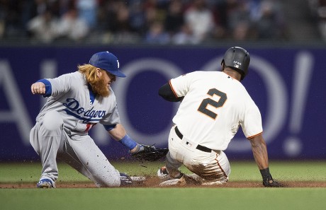 Los Angeles Dodgers Third Baseman Justin Editorial Stock Photo - Stock ...
