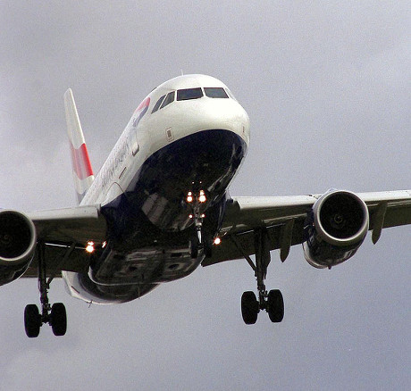 British Airways Airbus A320 Airliner Front Editorial Stock Photo ...