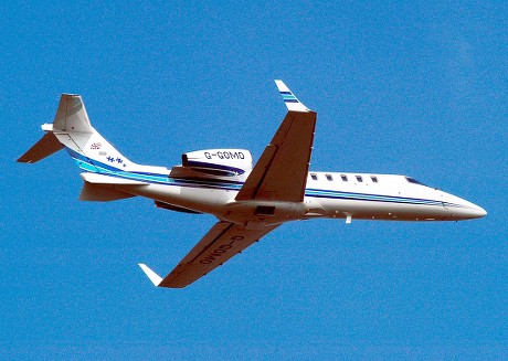 Gold Air International Lear Jet 45 Editorial Stock Photo - Stock Image ...