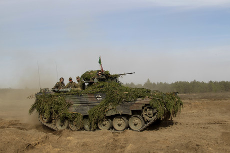 Germans Army Bundeswehr Armoured Infantry Fighting Editorial Stock ...