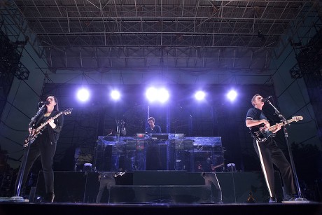 The xx in concert at The Skyline Stage at the Mann Center, Philadelphia ...