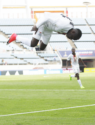 Edward Chilufya Top Zambia Celebrates After Editorial Stock Photo ...