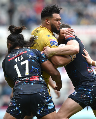 Salford Red Devils Ben Murdochmasila Tackled Editorial Stock Photo ...