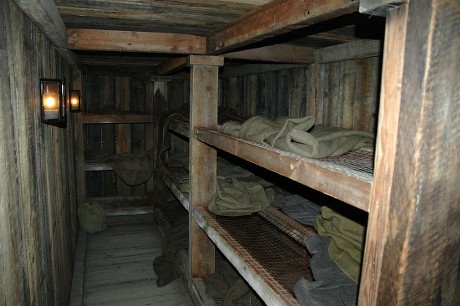 Reconstructed Wwi Dugout Beecham Farm Ypres Editorial Stock Photo ...