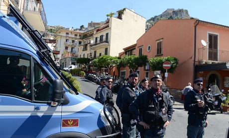 Italian Security Forces Stand Guard Position Editorial Stock Photo ...