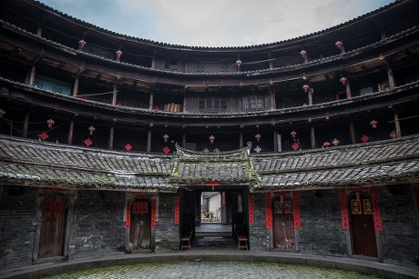 Fujian Tulou Building Fujian Province Around Editorial Stock Photo ...