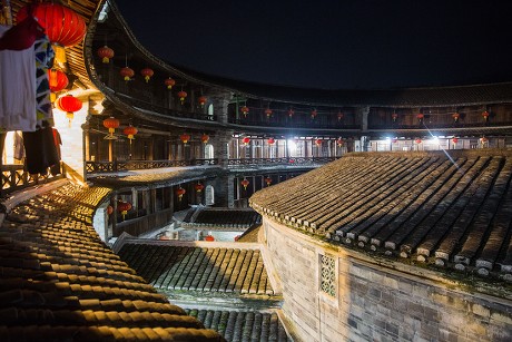 View Fujian Tulou Building Fujian Province Editorial Stock Photo ...
