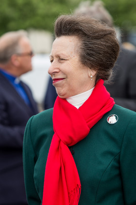 Princess Anne visit to Stranraer, Scotland - 22 May 2017 Stock Pictures ...