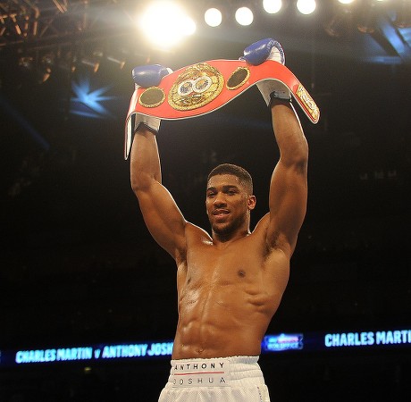 Anthony Joshua Wins Ibf Heavyweight Belt Editorial Stock Photo - Stock ...