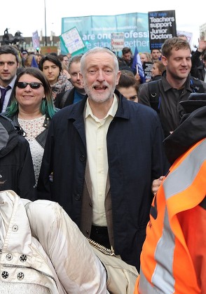 Jeremy Corbyn John Mcdonnell Join Junior Editorial Stock Photo - Stock ...