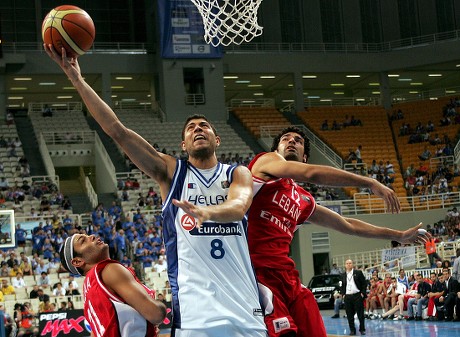 Greeces Panagiotis Vasilopoulos C Challenges Lebanons Editorial Stock ...