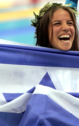 Israels Swimmer Inbal Pezaro Celebrates Her Editorial Stock Photo ...