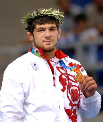 Russias Khadjimourat Gatsalov Shows Off Gold Editorial Stock Photo ...