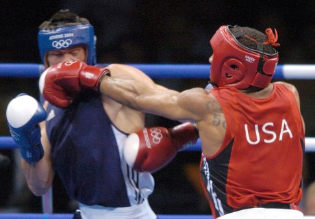 Cuban Boxer Lorenzo Aragon Armenteros Red Editorial Stock Photo - Stock ...
