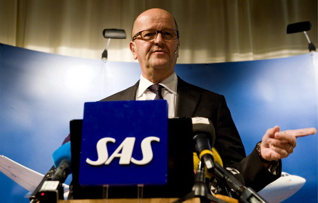 Sas Chief Executive Mats Jansson Attends Editorial Stock Photo - Stock ...