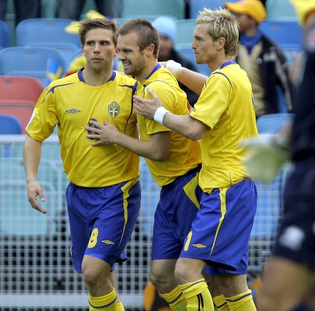 Swedish Soccer Players Who Scored Swedens Editorial Stock Photo - Stock ...