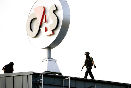 Police Swat Team Roof G4s Cash Editorial Stock Photo - Stock Image ...