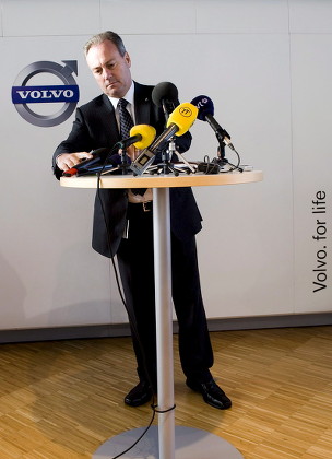 Volvo Car President Chief Executive Stephen Editorial Stock Photo ...