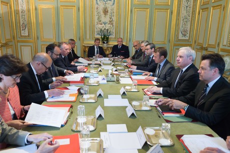 __COUNT__ Defence council at Elysee palace, Paris, France - 24 May 2017 ...