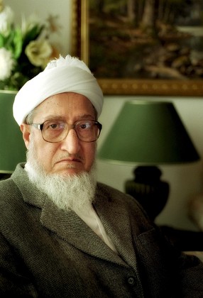 Copenhagen Denmark Professor Sibghatullah Mojaddedi Who Editorial Stock ...