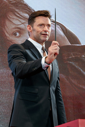 Australian Actor Hugh Jackman Poses Cameras Editorial Stock Photo ...