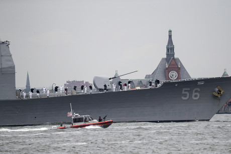 Uss San Jacinto Cg56 Ticonderogaclass Cruiser Editorial Stock Photo ...