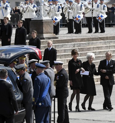 Coffin Late President Finland Mauno Koivisto Editorial Stock Photo ...