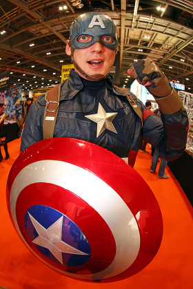 Captain America Shield Opening Day Mcm Editorial Stock Photo - Stock ...