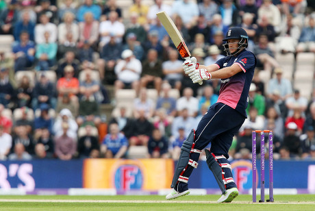 Joe Root England Batting Action Editorial Stock Photo - Stock Image ...