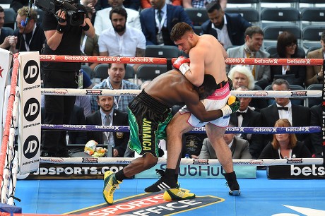 David Allen V Lenroy Thomas During Editorial Stock Photo - Stock Image ...