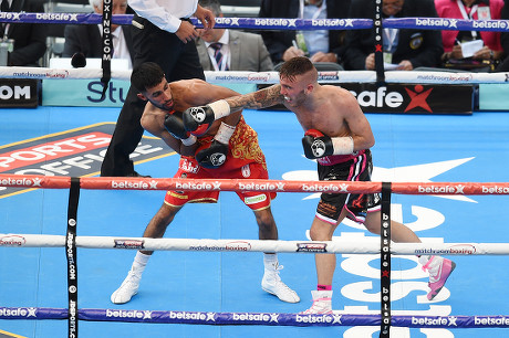 Kyle Yousaf V Louis Norman During Editorial Stock Photo - Stock Image ...