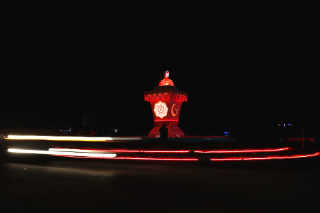 Picture Taken Slow Shutter Speed Shows Editorial Stock Photo - Stock ...