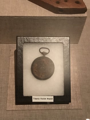 Ronald Reagan Presidential Library Titanic Exhibit Editorial Stock ...