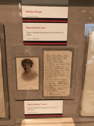 Ronald Reagan Presidential Library Titanic Exhibit - Foto de stock de ...