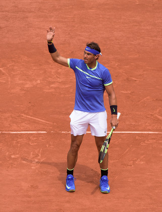 Rafael Nadal Esp 7 Acknowledges Crowd Editorial Stock Photo - Stock ...