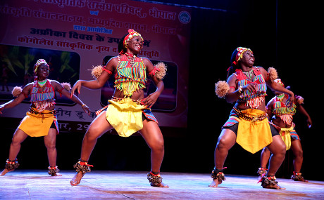 Members Congolese Cultural Dance Group Perform Editorial Stock Photo ...