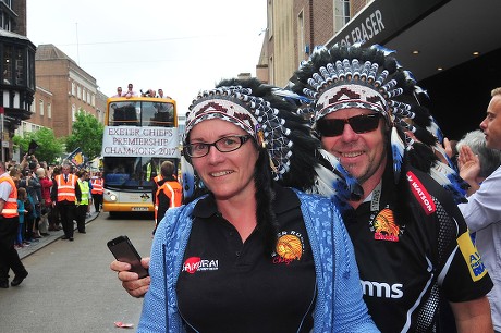 Exeter Chiefs Open Top Bus Parade, Exeter, UK - 29 May 2017 : __COUNT__ ...