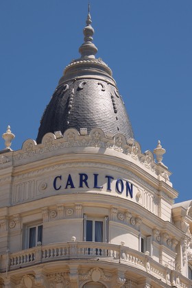 Hotel Ritz Carlton Cannes France Editorial Stock Photo - Stock Image ...