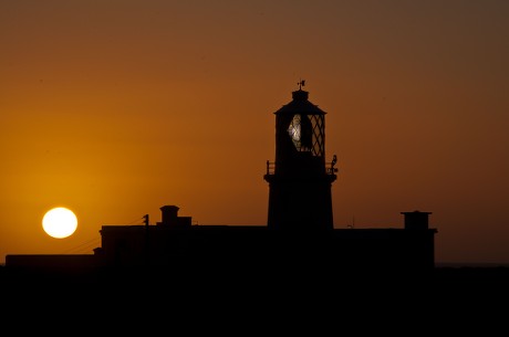 Strumble Head Lighthouse Sunset Pembrokeshire Coast Editorial Stock ...